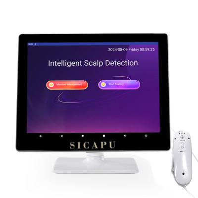 China Professional Hair Scanner Machine with 70 Tri-Spectral Lenses and 15-inch HD Display for Salon Hair Analysis - BL-661 Model for sale