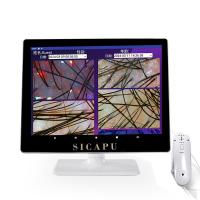 China SICAPU BL-661D 15-Inch HD AI Hair Testing Machine with 200x Magnification and Android Compatibility for sale