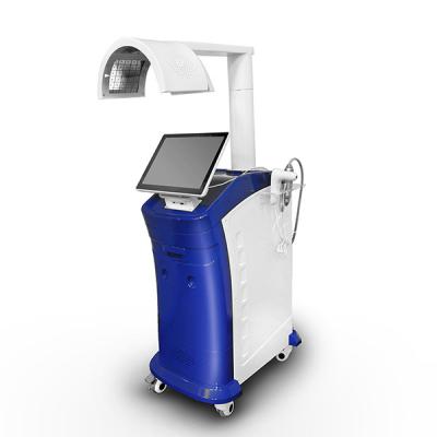 China 5mW 650nm LLLT Hair Growth Laser Machine with 120 Diodes and 15-inch HD Testing System for sale