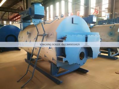 China Perfect 4 Ton Natural Gas Fired Steam Boiler WNS 4-1.25-YQ  Industrial Fire Tube for sale