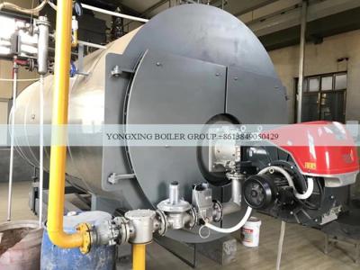 China Quality Best 500 - 20000kg/h Oil Gas Fired Steam Boiler With Original Riello Burner for sale