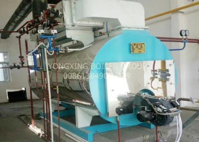 China Diesel Fire Tube Cylindrical Boiler Oil Fired Central Heating Boilers Low Dust for sale
