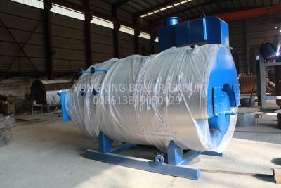 China Commercial Food Factory Gas Fired Steam Boiler Fire Tube Structure CE Certificated for sale