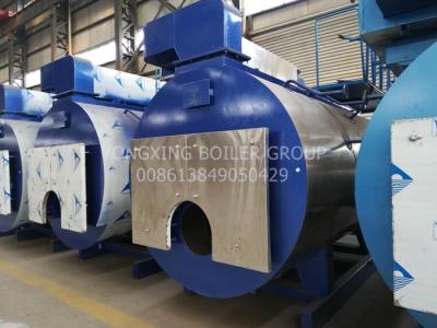 China 13 Bar Gas Fired Steam Boiler 3 Pass Horizontal Fire Tube Boiler For Food Processing for sale