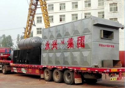 China Bi - Coil Thermal Fluid Boiler Coal Fired Water Tube Boiler  For Plywood Drying Factory for sale