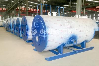 China 1.4Mw Gas Fired Steam Boiler Heating Hot Water Fire Tube Boiler Natural Circulation for sale