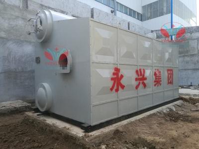 China Safety value small size water tube oil gas steam boiler with quality assured for Garment Factory for sale
