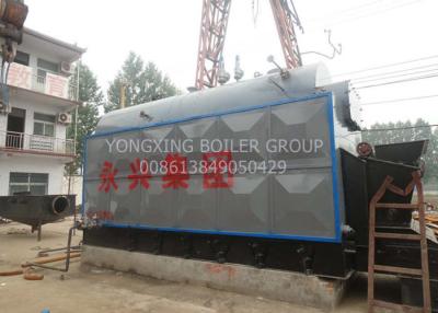 China Large Stove Sawdust Fired Boilers / Wood Pellet Fired Steam Boiler 6000Kg Steam Output for sale