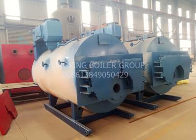 China 2 Ton Small Gas Fired Steam Boiler With Fully Automatic Opening Door Three Return for sale