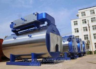 China Customized High Pressure Steam Boiler , Industrial Gas Fired Boiler 0.7/1/1.25/1.6MPa for sale