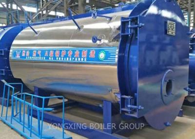 China Automatic Industrial Natural Gas Steam Furnace / Three Pass Fire Tube Boiler 1 Ton for sale