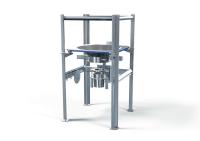 China Ton level Large Bag Tipping Station SUS316 SUS304 Big Bag Discharge Station for sale