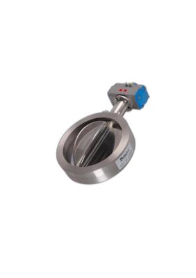 China Slim Type Rotary Powder Dosing Valve Food Grade Quick Release 304 Stainless Steel for sale