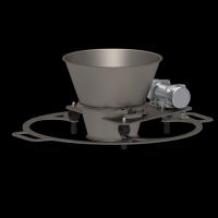 China 200mm Diameter Sieve Separator Machine Circular Frame Supported For Small Batch Screening for sale