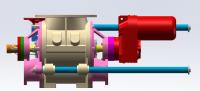 China Quick Change Blow Through Rotary Valve In Gas Conveying Process for sale