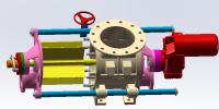 China Blow Through Quick Release Rotary Valve Explosion Proof And Dust Proof for sale