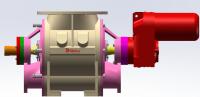 China Conventional Blow Thru Rotary Valve For Gravity Feeding / Discharging for sale