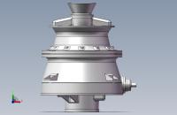 China Multi Grinding Conical Crusher Stainless Steel Cone Crusher Machine 60 - 500 Mesh Particle for sale