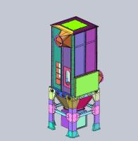China Stainless Steel Vertical Filter Cartridge Dust Collector With Dust Tight Structure for sale