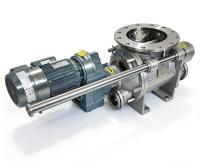 China Double Sealing Hygienic Rotary Valve for Powder Conveying with Quick Dismounting Design for sale