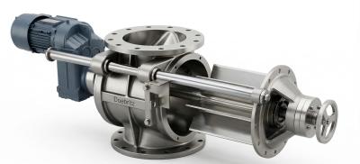China Easy Cleaning Stable Conveying Stainless Steel Rotary Valve for Powder Conveying for sale