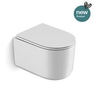 China Factory Supply Wall-hung Toilet One Piece Ceramic Sanitary Ware Concealed Toilet Cistern Commercial Porcelain Round Toilet for sale