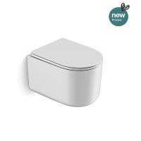 China Wc Suspendu Wall-mounted Floating Toilets Luxury Wall Hung Toilet for Modern Bathroom for sale