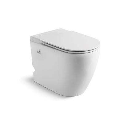 China Modern Pulse Waterless Tank Toilet Floor Mounted 180mm/300mm For Bathroom for sale
