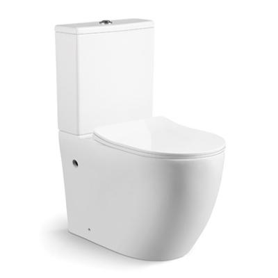 China Sanitary Ware Ceramic Bathroom Water Closet Siphonic Two Piece for sale