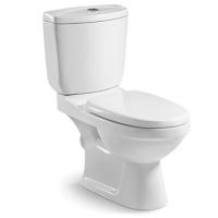 China White Ceramic Washdown Wc Toilet Bowl Two Piece for Bathroom for sale