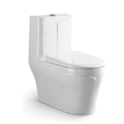 China S Trap Siphonic CUPC One Piece Toilet White Ceramic Bathroom Wc Toilet Bowl for sale