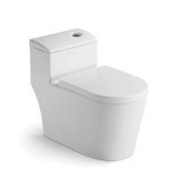China Hotel One Piece Toilet White Ceramic WC S Tarp Toilets Set Toilet Bowl for sale