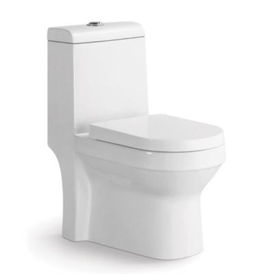 China Siphon Peeping Elongated One Piece Toilet Floor Mounted for sale