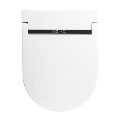 China UF Plastic Soft Closing Toilet Seat Lid Automatic For Bathroom Toilet for sale