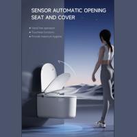 China Sanitary Ware Modern Smart Wall Hung Toilet With Bidet Washing Function For Hotel for sale
