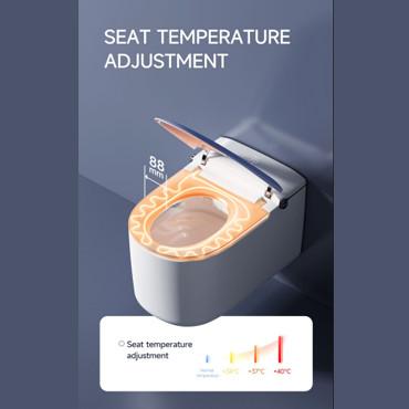 China Modern Smart Home Integration Wall Hung Toilet With Hot Warm Air Dryer For Hotel for sale