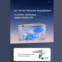 China Modern Smart Home Integration Wall Hung Toilet With Air Drying System and Automatic Deodorizer for sale