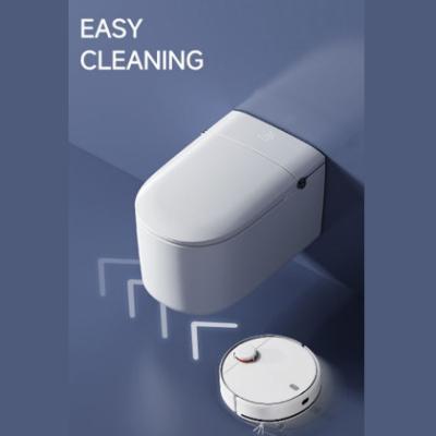 China Smart Wall-Hung Toilet with Warm Water Bidet and Heated Seat for sale