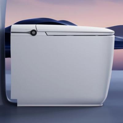 China Bathroom Electric Ceramic Smart Toilets Auto Flush One Piece Wc for sale