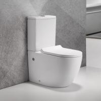 China Two Piece Washdown Bathroom WC Toilet Elongated Seat Included for sale
