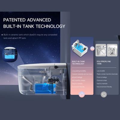 China Bathroom Modern Smart Toilet With Temperature Control And UV Sterilization System for sale