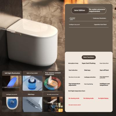 China Electric Automatic Bathroom Ceramic Wc Toilet One Piece Commode Intelligent for Hotel for sale