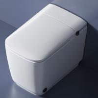 China Built In Smart Toilet Bidet Elongated with Heated Seat Automatic Flush Dryer Night Light for sale