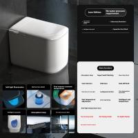 China Ceramic Auto Flush One Piece Intelligent Bidet Toilet Electric for Bathroom for sale
