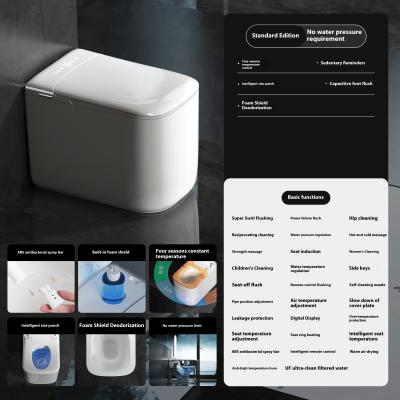 China Bathroom Ceramic Modern Smart Toilet Automatic Electronic Control for sale