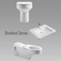 China Sanitary Ware Disabled Specific One Piece Prison Toilet Set Anti Odor for sale
