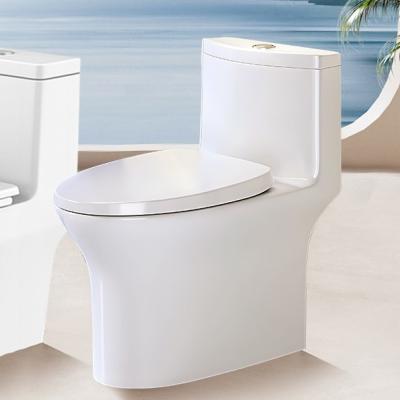 China Bathroom One Piece Siphonic Washdown Toilet Rimless Ada Cupc CE Approved for sale