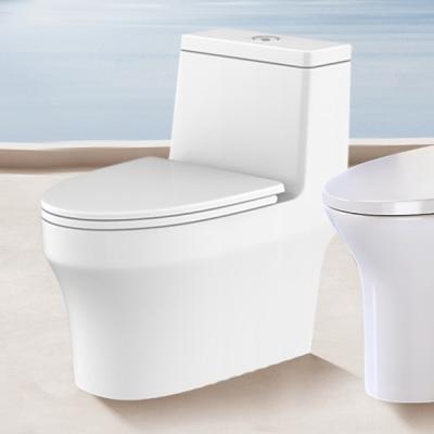 China Ceramic Sanitary Ware One Piece Toilet White For Hotel Bathroom for sale