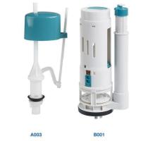 China Adjustable Height Flush Valve Toilet Tank Fittings For One Piece Toilets for sale