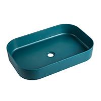 China Modern Bathroom Melamine Hotel Wash Basin Countertop Mounting for sale